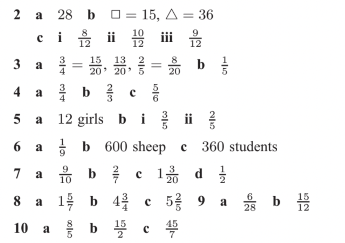 8C2MAT24: Answers for Revision | MHOL